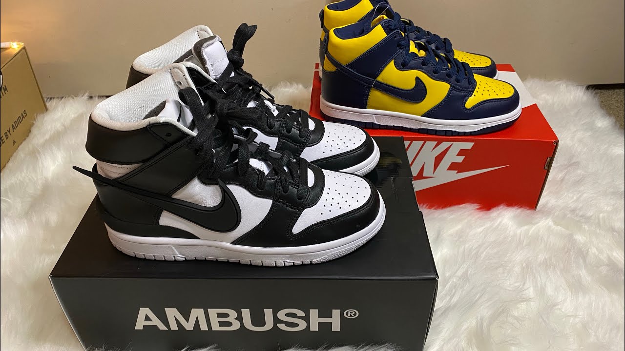 Ambush x Nike dunk high /Exclusive access/ unboxing 🤗 vlog #13 - YouTube
