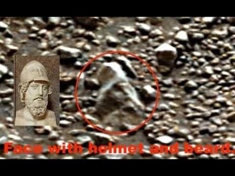 ET Artifact? Head of 'Ancient Greek Statue with Helmet' Found on Mars ...