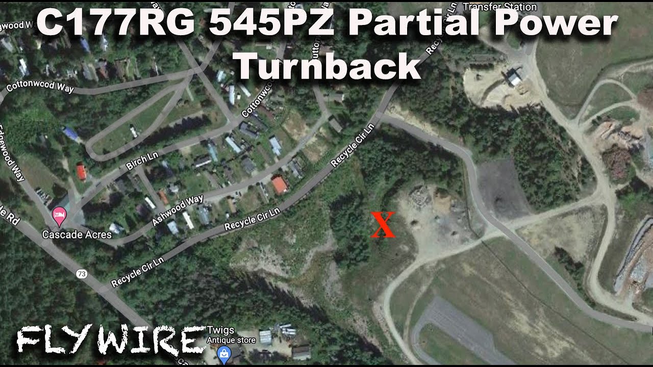 C177RG 545PZ Partial Power Turnback - YouTube