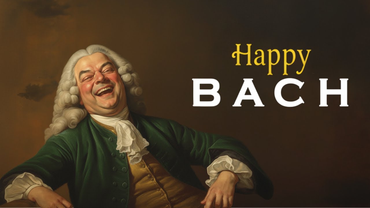 Happy BACH | Joyful Masterpieces for a Perfect Day🎻🎵 - YouTube