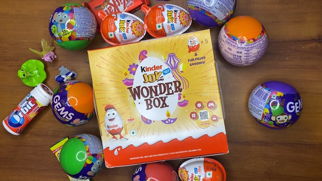 Unboxing kinder joy box 🤩😍 - YouTube