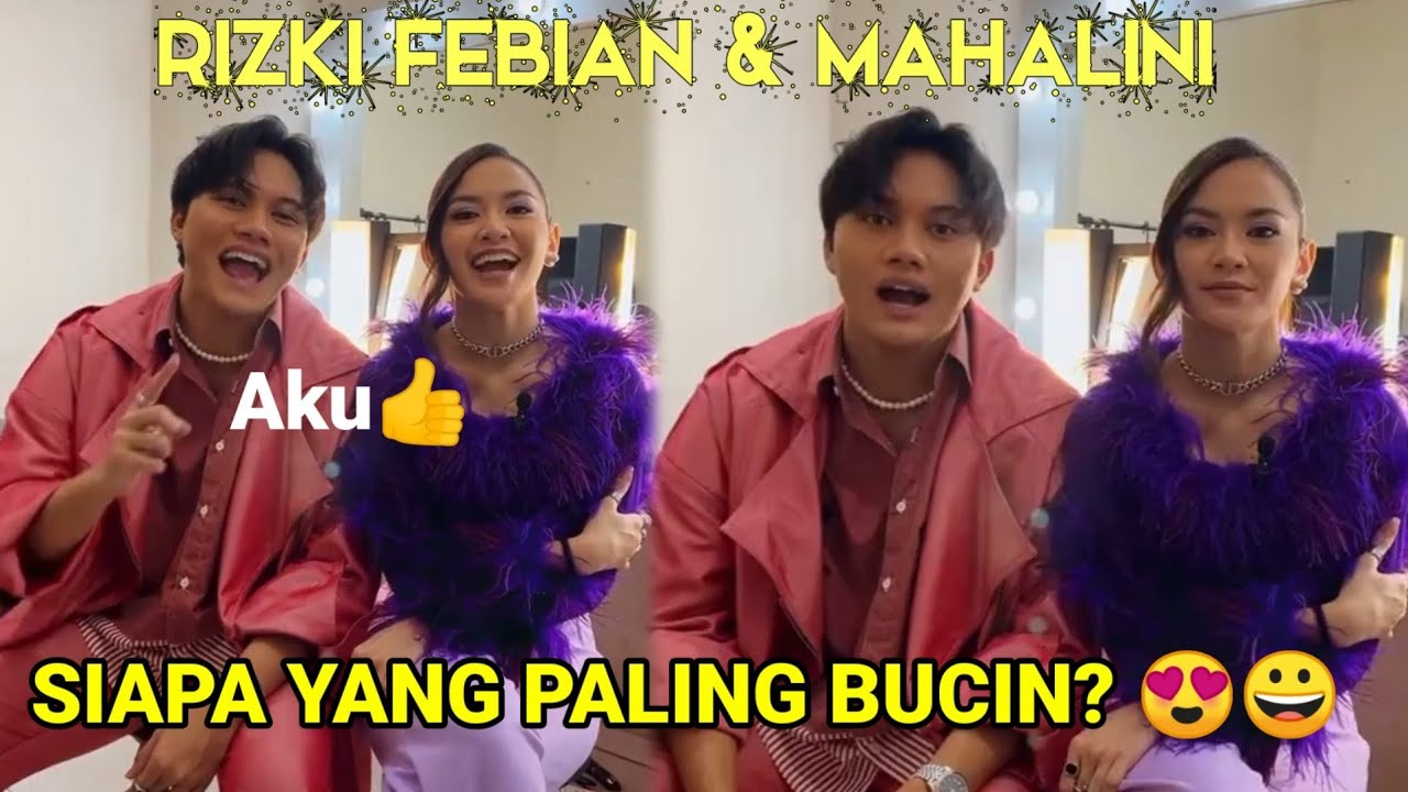 Kompak banget! Rizki mahalini sebut Aku Yang paling bucin😍😱 - YouTube
