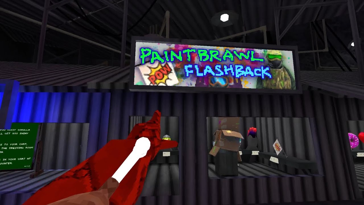 New Paintbrawl FLASHBACK SALE in Gorilla tag - YouTube