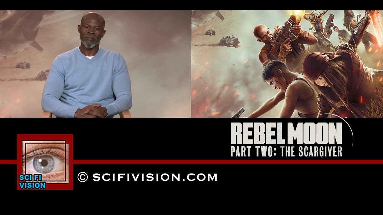 SciFi Vision Exclusive - Djimon Hounsou - Rebel Moon - Part Two: The Scargiver - 4/05/24 - YouTube
