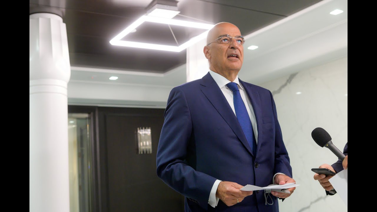 Δηλώσεις ΥΠΕΞ, Ν. Δένδια, στο περιθώριο της συμμετοχής του στην 77η ΓΣ ...