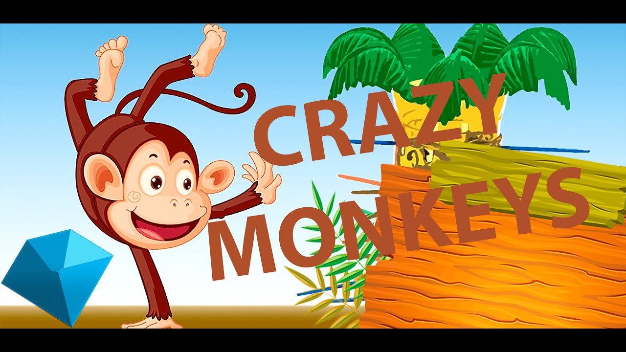 🐒 Game App [2019] Dropping Tumblin Monkeys Falling - 3D Sticks Up - YouTube