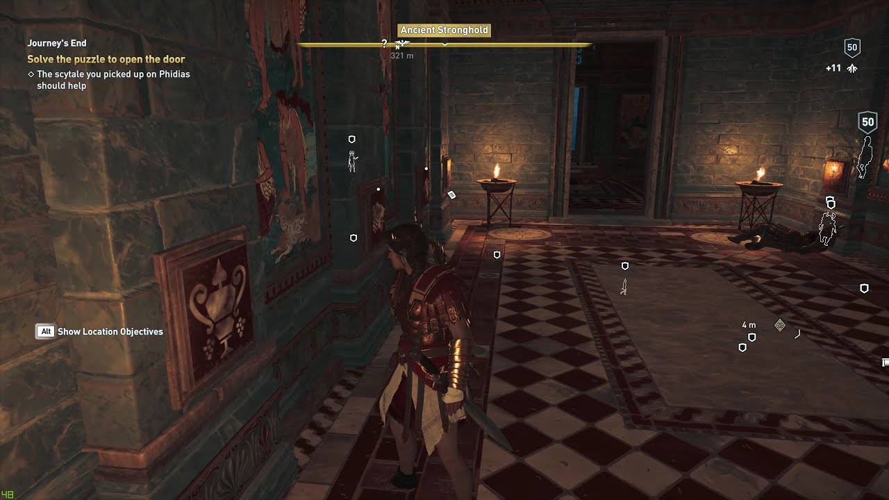 secret room hephaistos island phidias scytale - YouTube