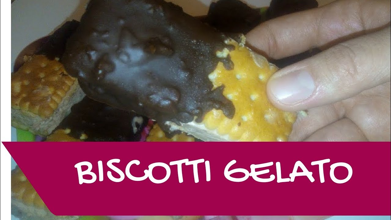 Biscotti Gelato Maxibon,l'idea perfetta per l'Estate - YouTube