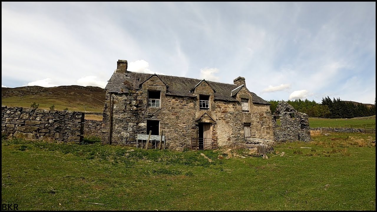 Exploring ABANDONED House Hidden in Wild Lands - SCOTLAND - YouTube