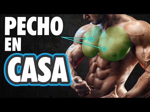 La rutina perfecta de PECHO EN CASA ✅ SOLO MANCUERNAS!!!