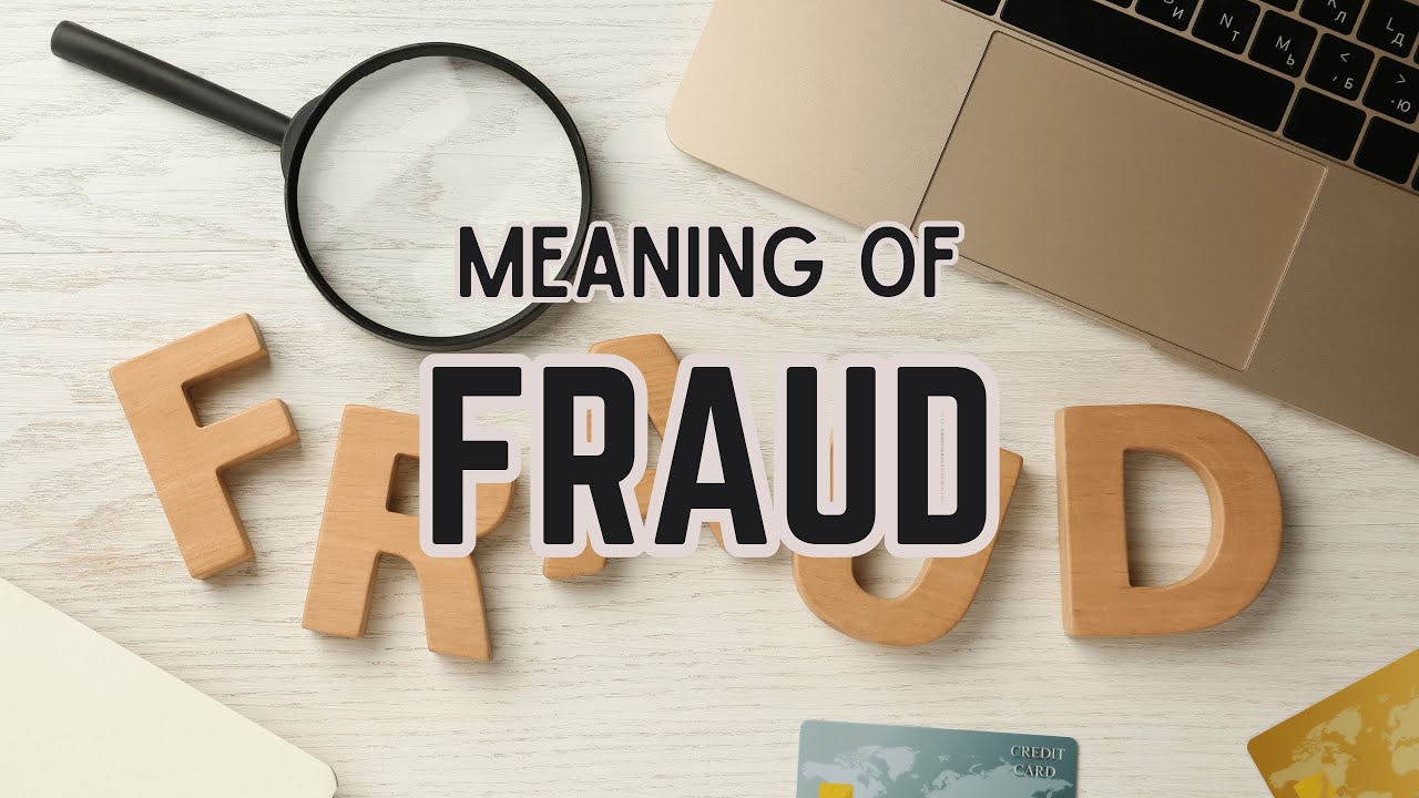 What is the meaning of Fraud? - YouTube