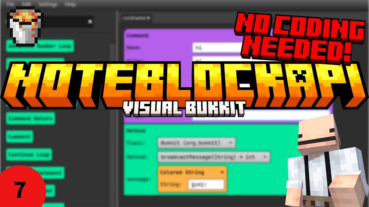Play Music on Your Server! | Visual Bukkit Tutorial Ep.7 - YouTube