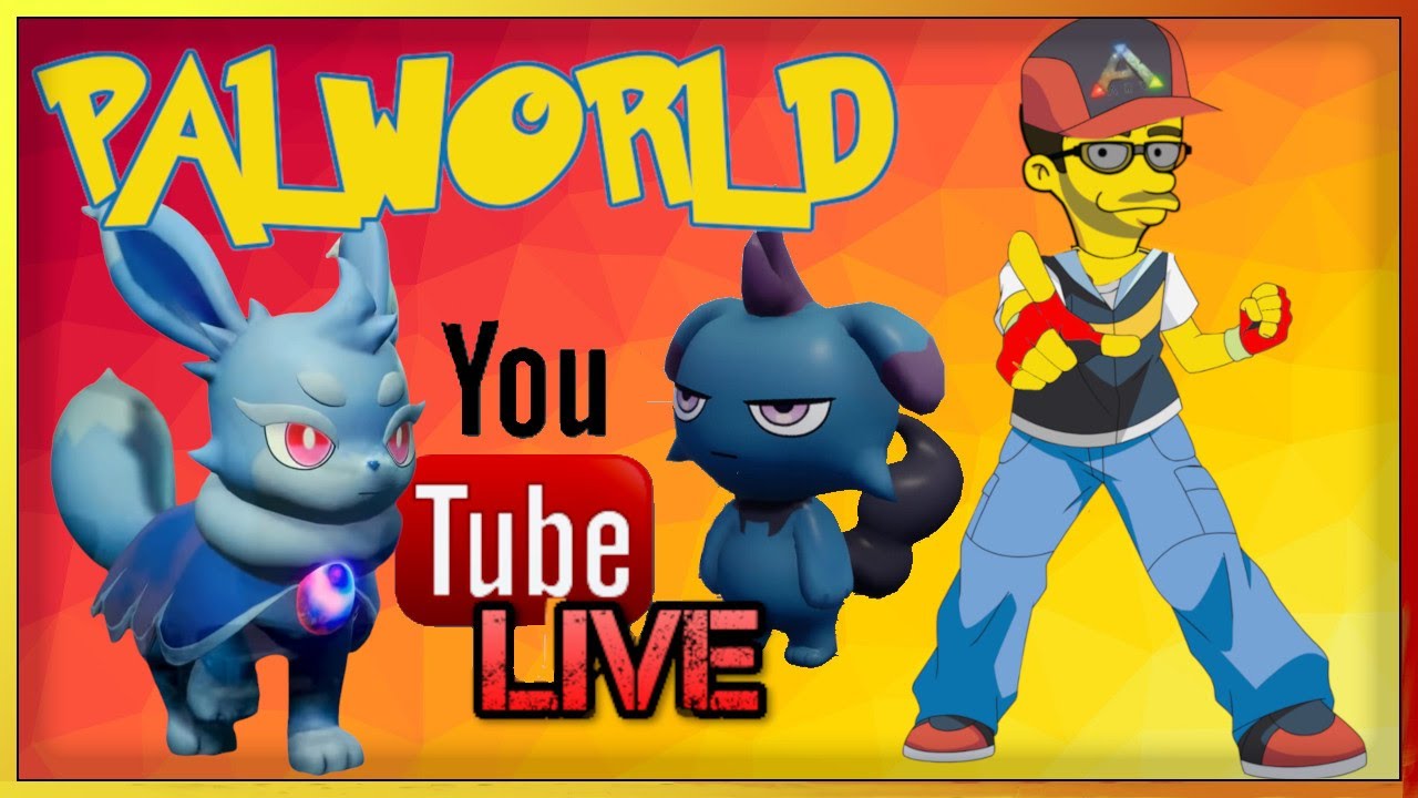 Palworld: Exploring & Catching PAL'S LIVE!!!!! - YouTube