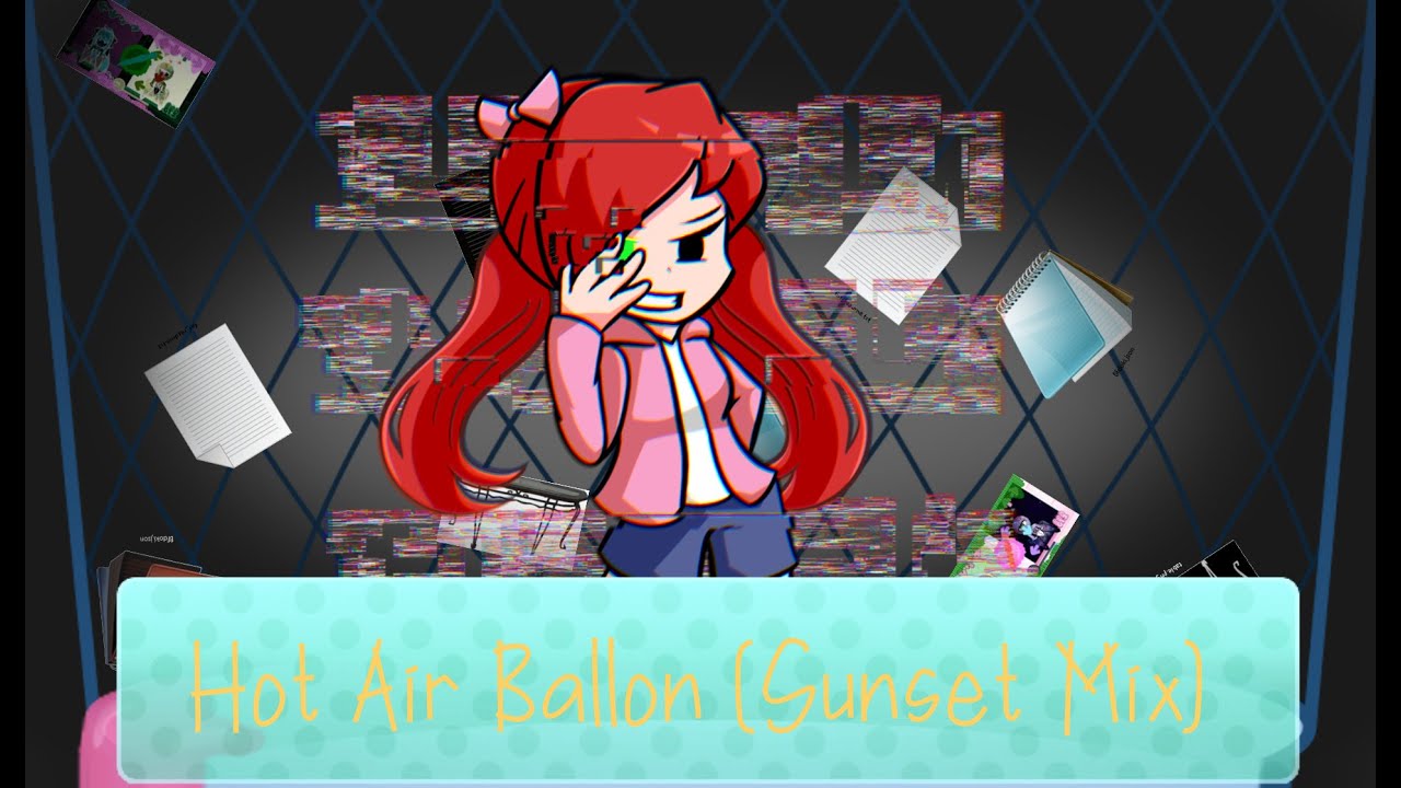 FNF Doki Doki Extras FANMADE REMIXES: Hot Air Ballon (Sunset Mix) [+FLP ...