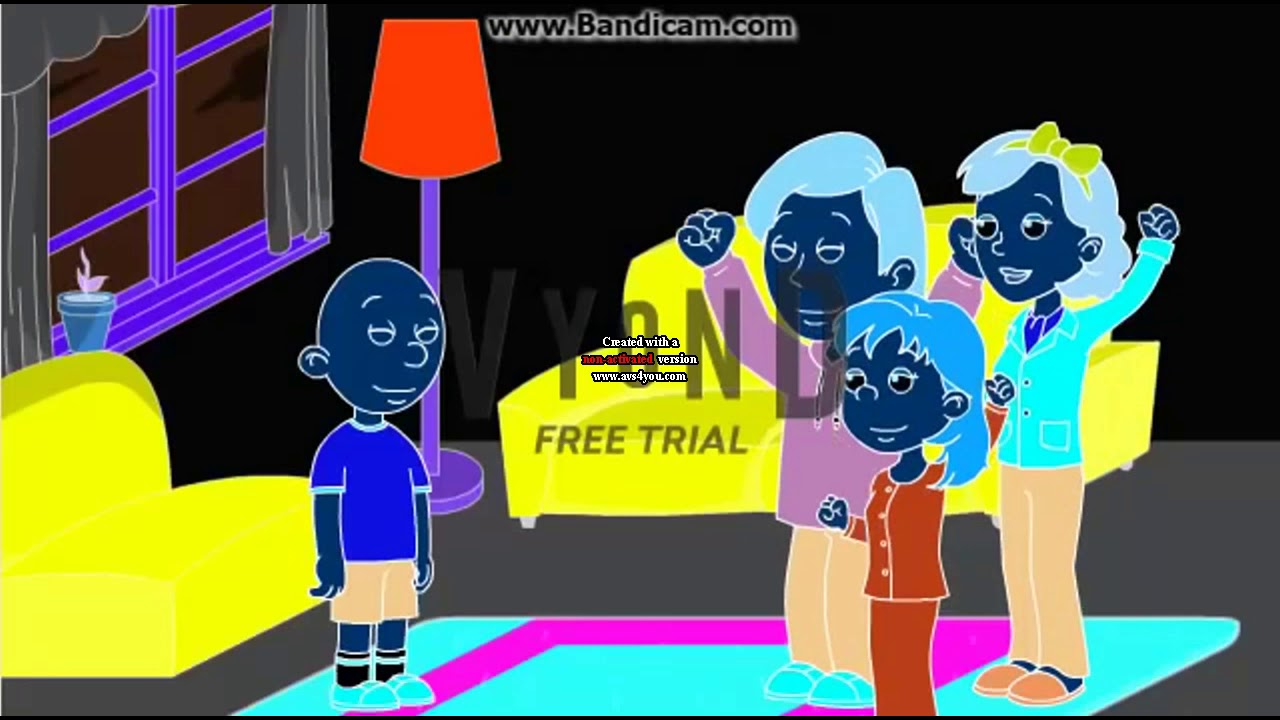 Caillou revives Mrs Gray and Gets Ungrounded in G Major - YouTube