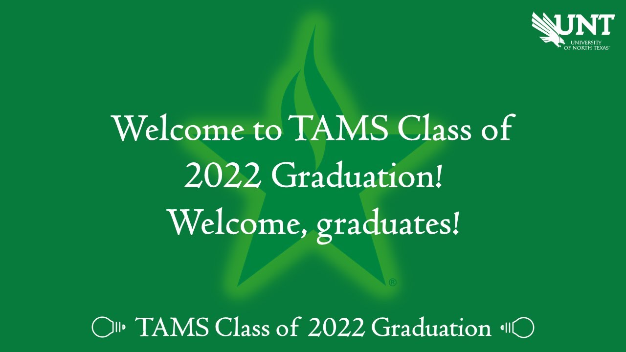 TAMS 2022 Graduation Ceremony - YouTube