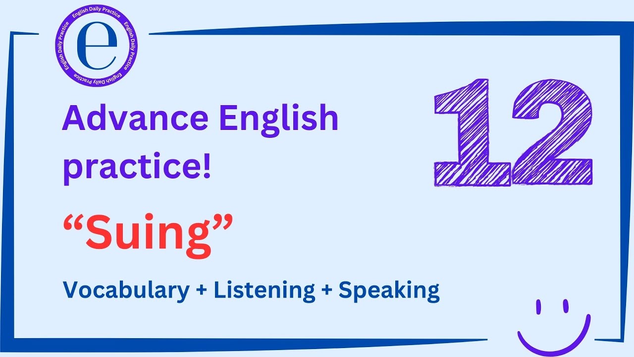 Speaking English Practice "Suing" - YouTube