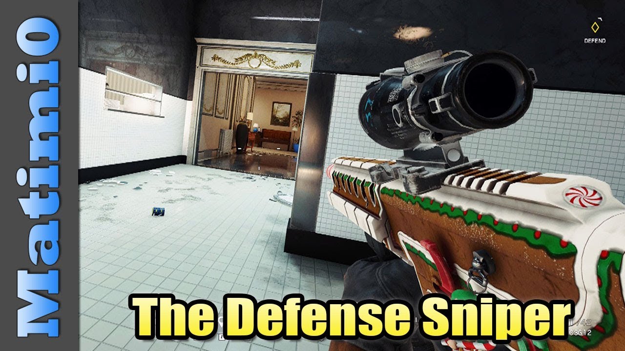 The Defense Sniper - Rainbow Six Siege - YouTube