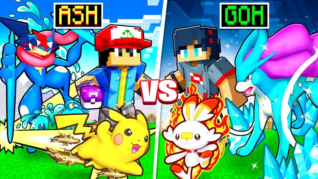 ASH KETCHUM Vs GOH In Minecraft PIXELMON! (Pokémon Mod) - YouTube