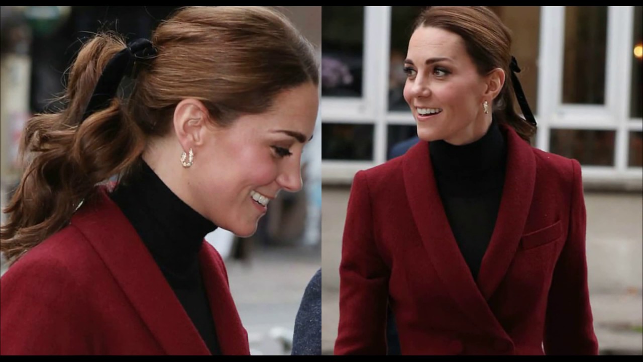 Kate Middleton visits University College London - YouTube