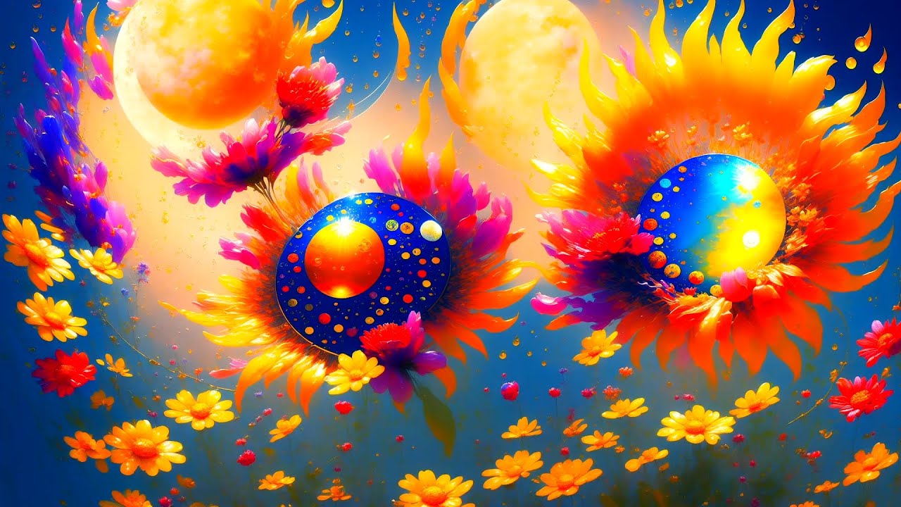 Vernal (Spring) Equinox Art Background Video (No Sound) - Daily ...