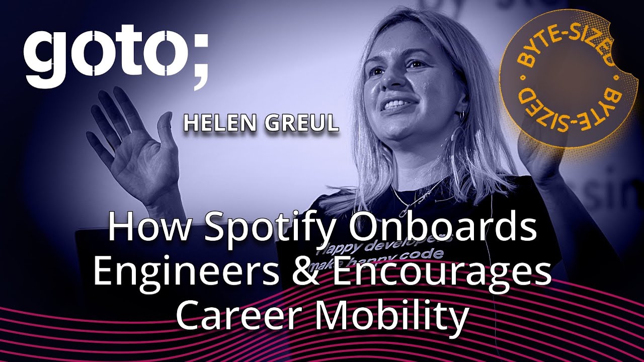 Spotify Onboarding Tools for Engineers & Career Mobility in 2 Min ...