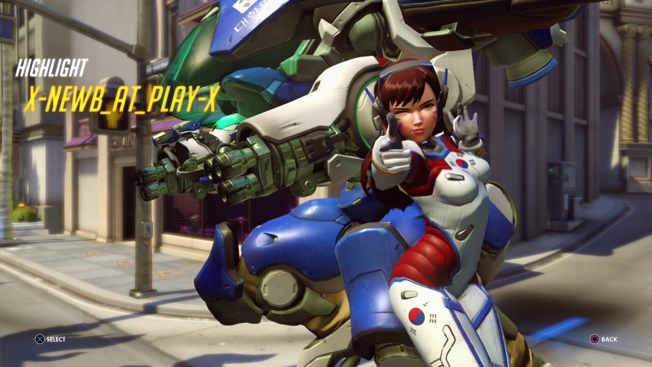 Overwatch: D.Va's Self Destructive Summer Games Highlights Night - #3 ...