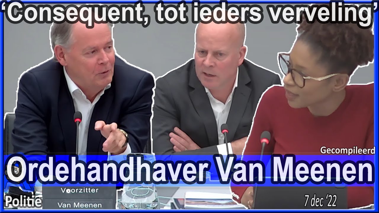 Paul van Meenen roept Kamerleden Sylvana Simons & Raymond Knops tot de ...
