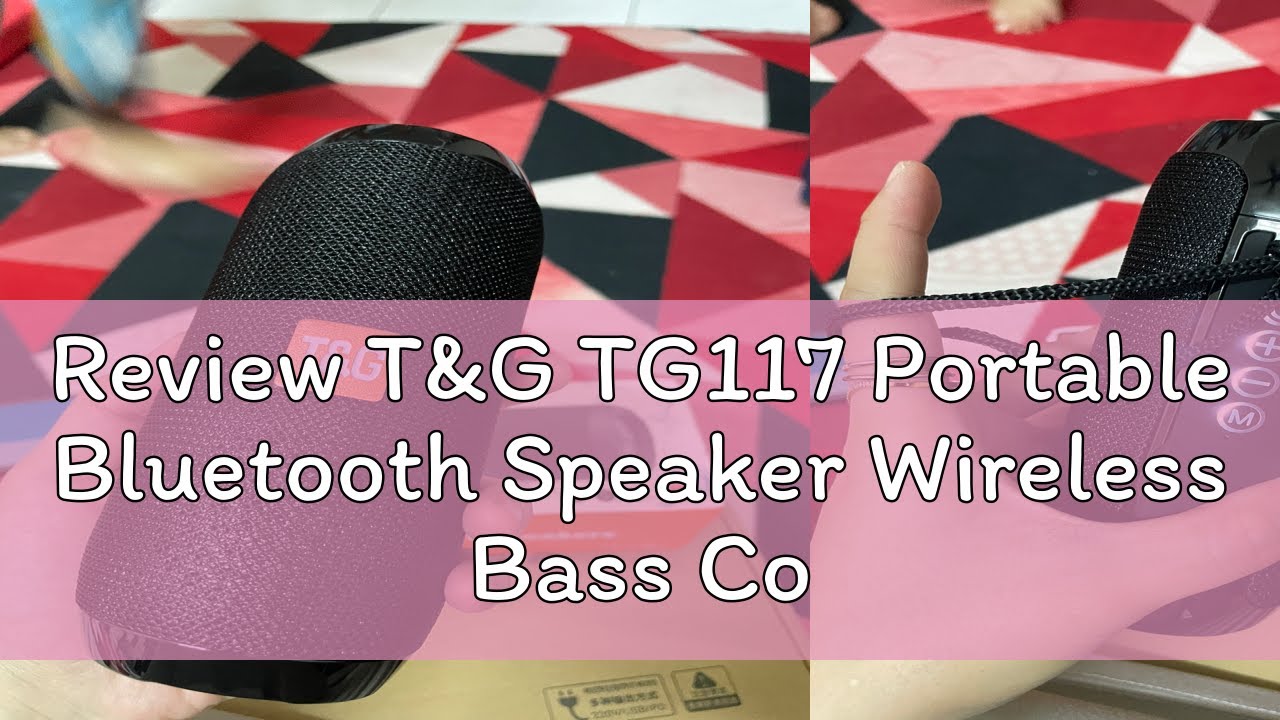 Review T&G TG117 Portable Bluetooth Speaker Wireless Bass Column ...