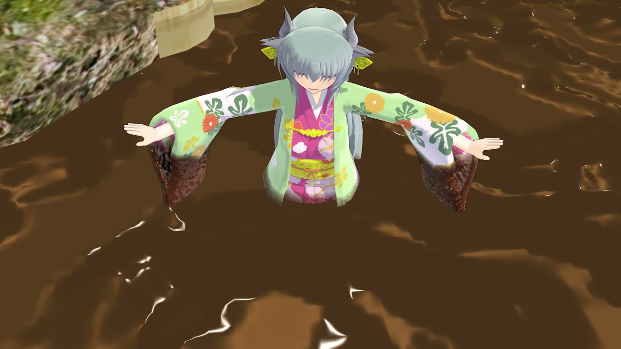 MMD Kiyohime in quicksand(test) - YouTube