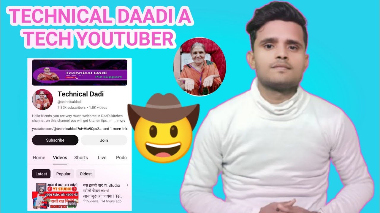 Technical Dadi 😎🤠 Chennel review | Pratap Technical | how to start a tech review channel - YouTube