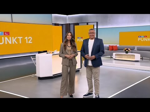 RTL PUNKT 12 Doppelmod-Intro - mit Sabrina Ilski und Bernd Fuchs (29.09.2025)