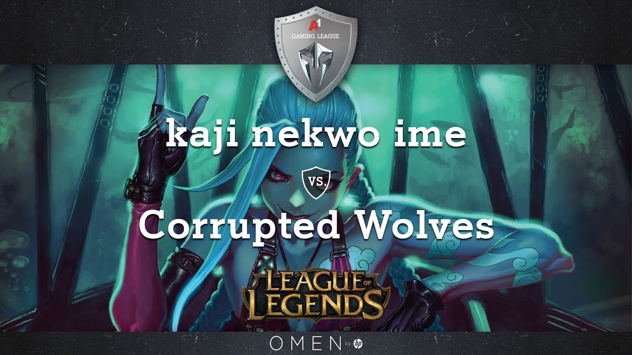 A1 Gaming League - LoL Квалификация #4 - ФИНАЛ: kaji nekwo ime vs Corrupted Wolves - Игра #3 ...