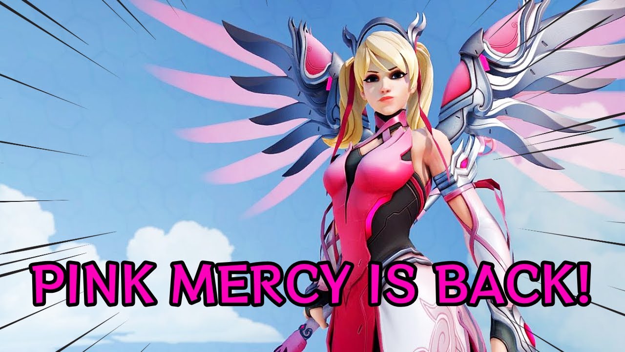 PINK MERCY IS FINALLY COMING BACK! 🌸( and with a recolor!) - YouTube