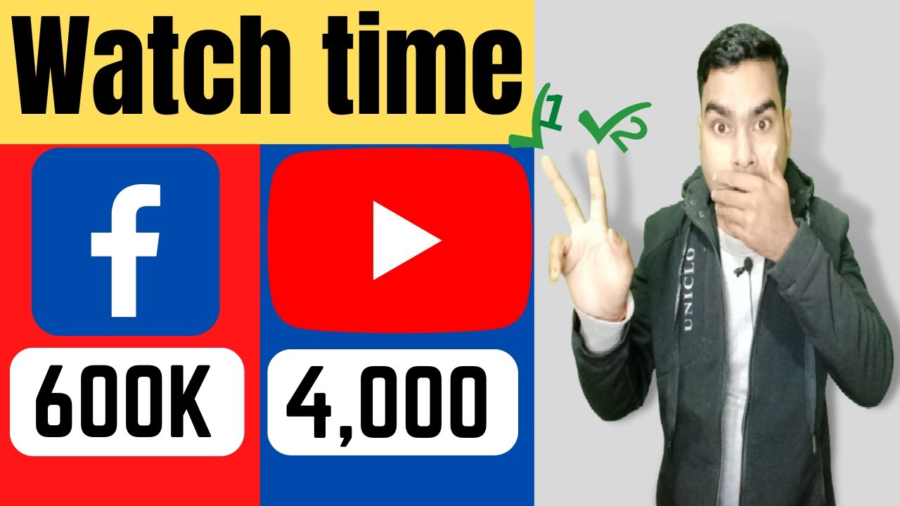 How to complete facebook watch time 600k minute 2023 - YouTube
