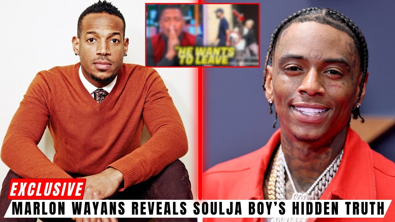Marlon Wayans Reveals Soulja Boy’s Hidden Truth Shocking Story ...