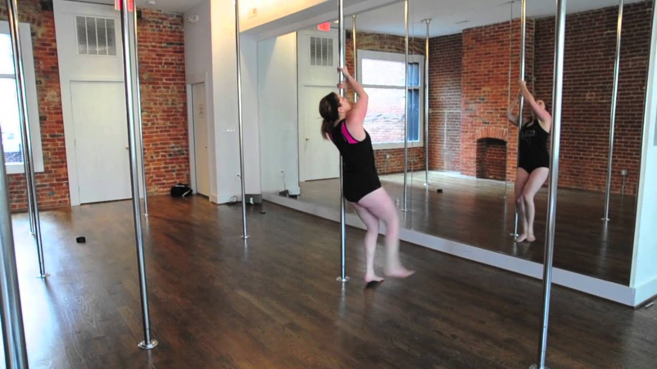 Pole Dance Move- Outside Leg Hang - YouTube