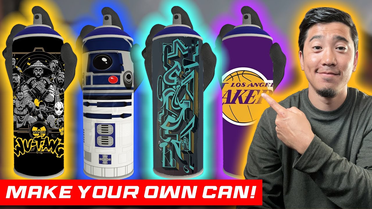 Kingspray Graffiti Tips | Customizing Your Spray Can - YouTube