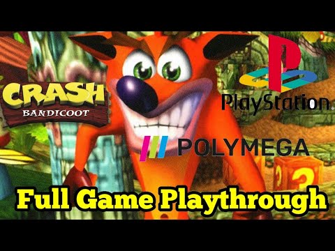 Polymega Ps1 Crash Bandicoot Longplay Playthrough - YouTube