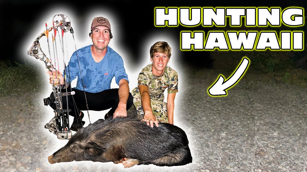 FIRST HAWAII WILD PIG HUNT and LAU LAUS (catch and cook) - YouTube