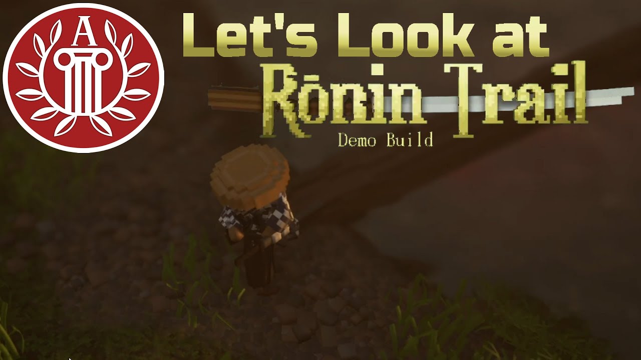 Let's Look at : Ronin Trail - Isometric minecraft souls-like - YouTube