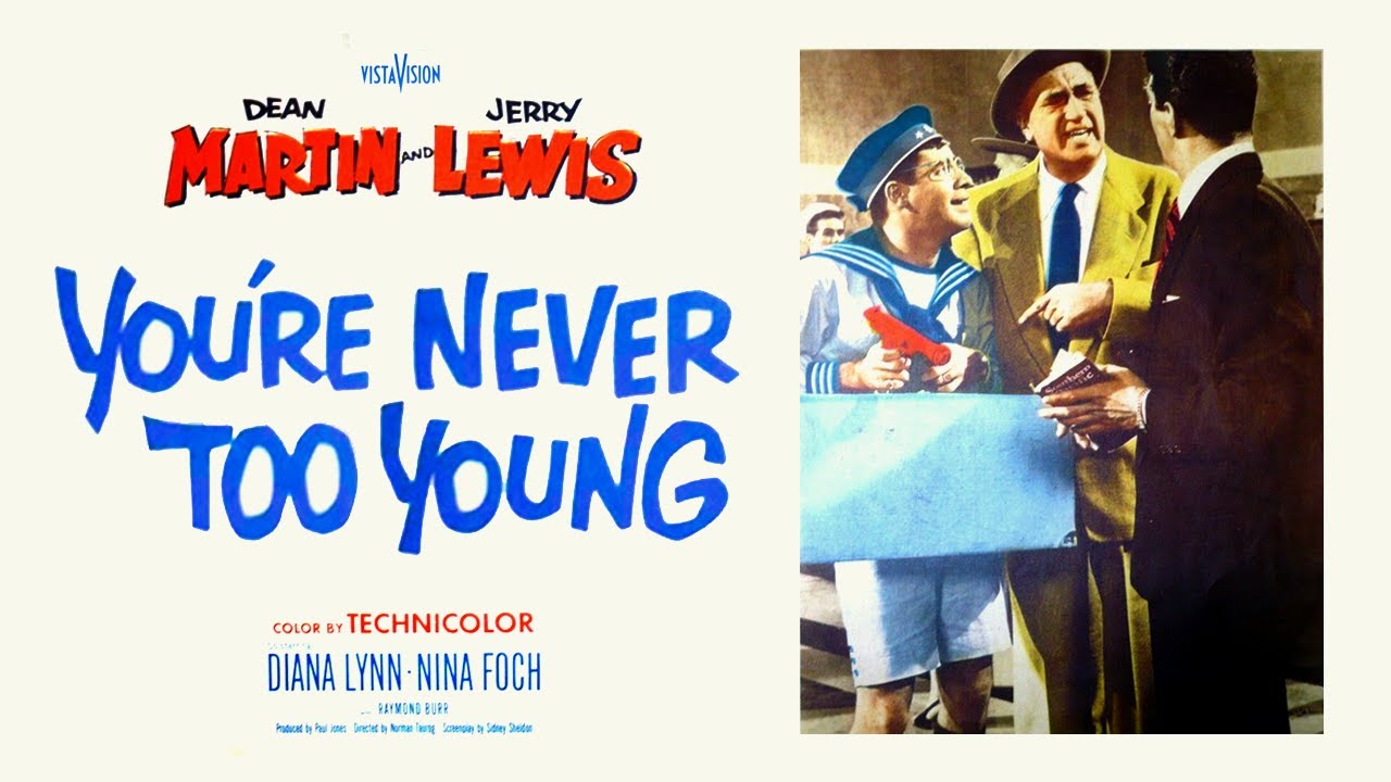 You're Never Too Young | 1955 | Comedy Musical | Jerry Lewis Dean ...