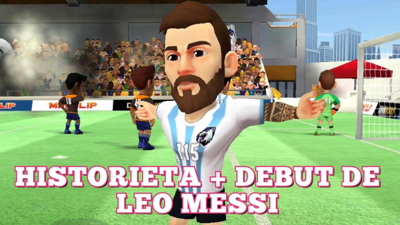Mini Football: Historieta + Debut de Leo Messi - YouTube