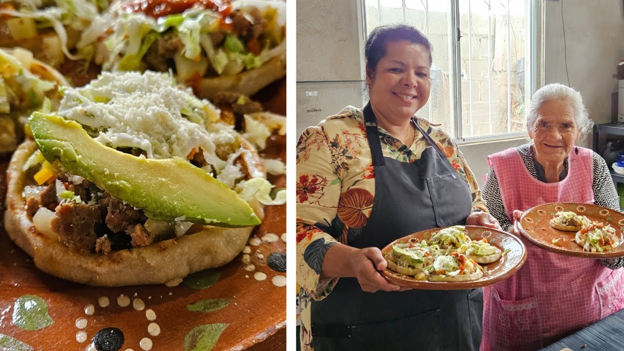 mi mamá y yo les preparamos su receta de picaditas - YouTube