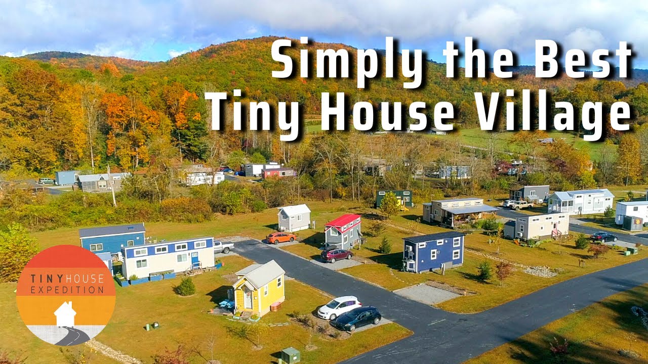 In demand Tiny Home Community in North Carolina - phase 3 open soon! - YouTube