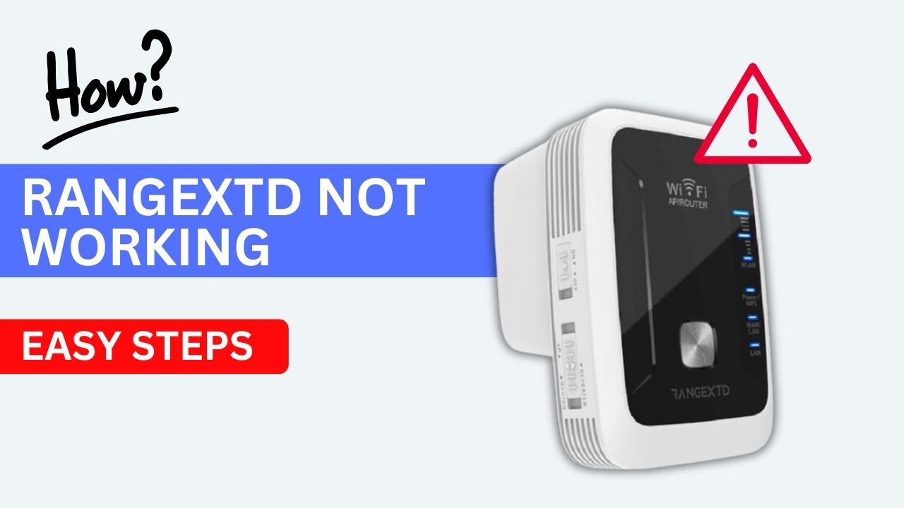 RangeXTD Wi-Fi Not Working? Try These Fixes - YouTube