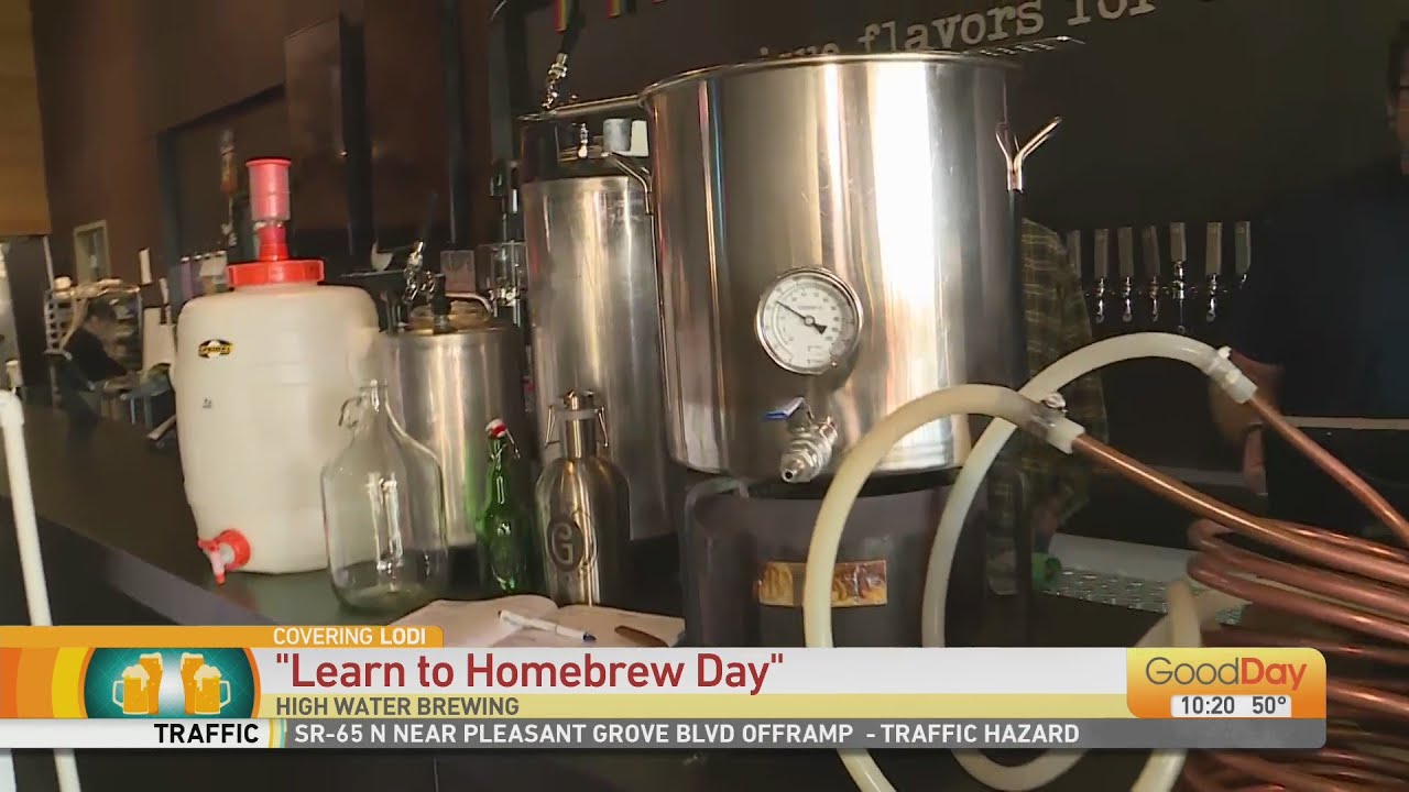 Learn to home brew with the Golden State Brew Club! - YouTube