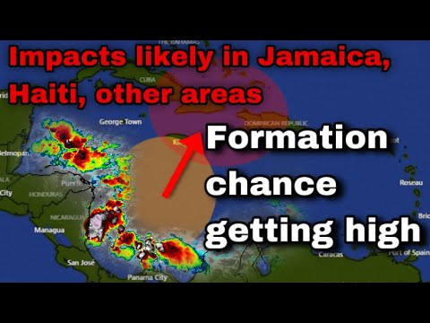 Development chance continues increasing in the Caribbean, new system ...