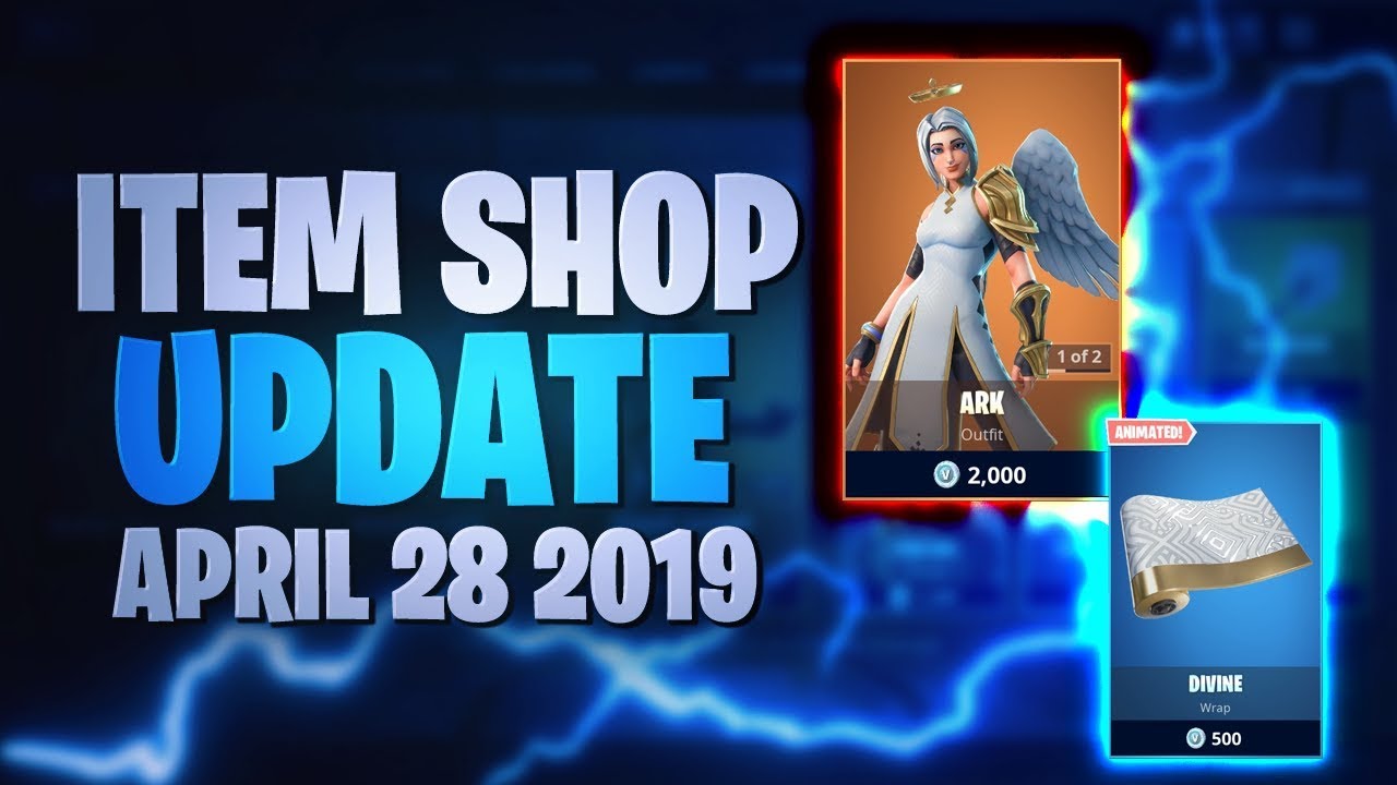Fortnite Item Shop Update *NEW* DIVINE WRAP! [28.04.2019 - 28th April ...