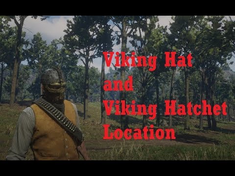 RED DEAD REDEMPTION 2 – Guide - Viking Hat and Hatchet location - YouTube